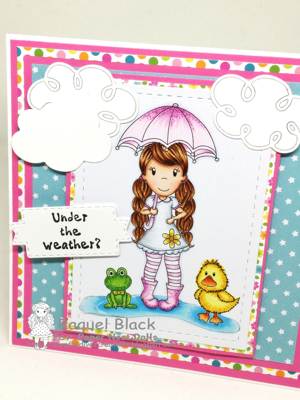 Paper Nest Dolls: Rainy Day Emma