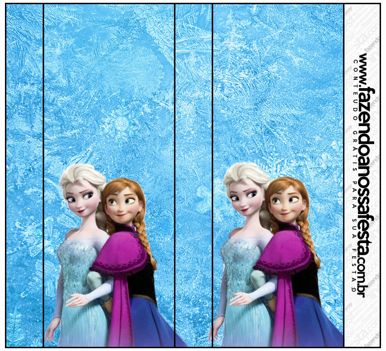 Craft Supplies & Tools Party Favors & Games frozen Labels Stickers ...