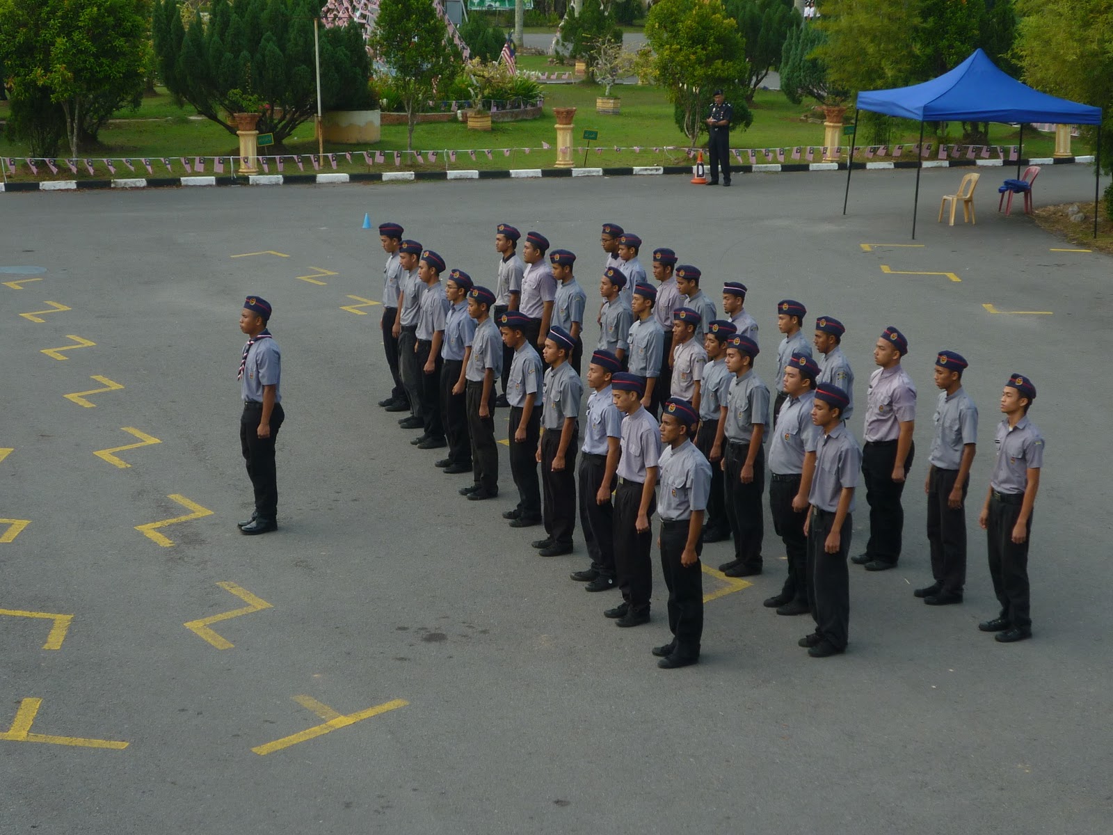 SMKA TAHAP: Pertandingan Kawad Kaki