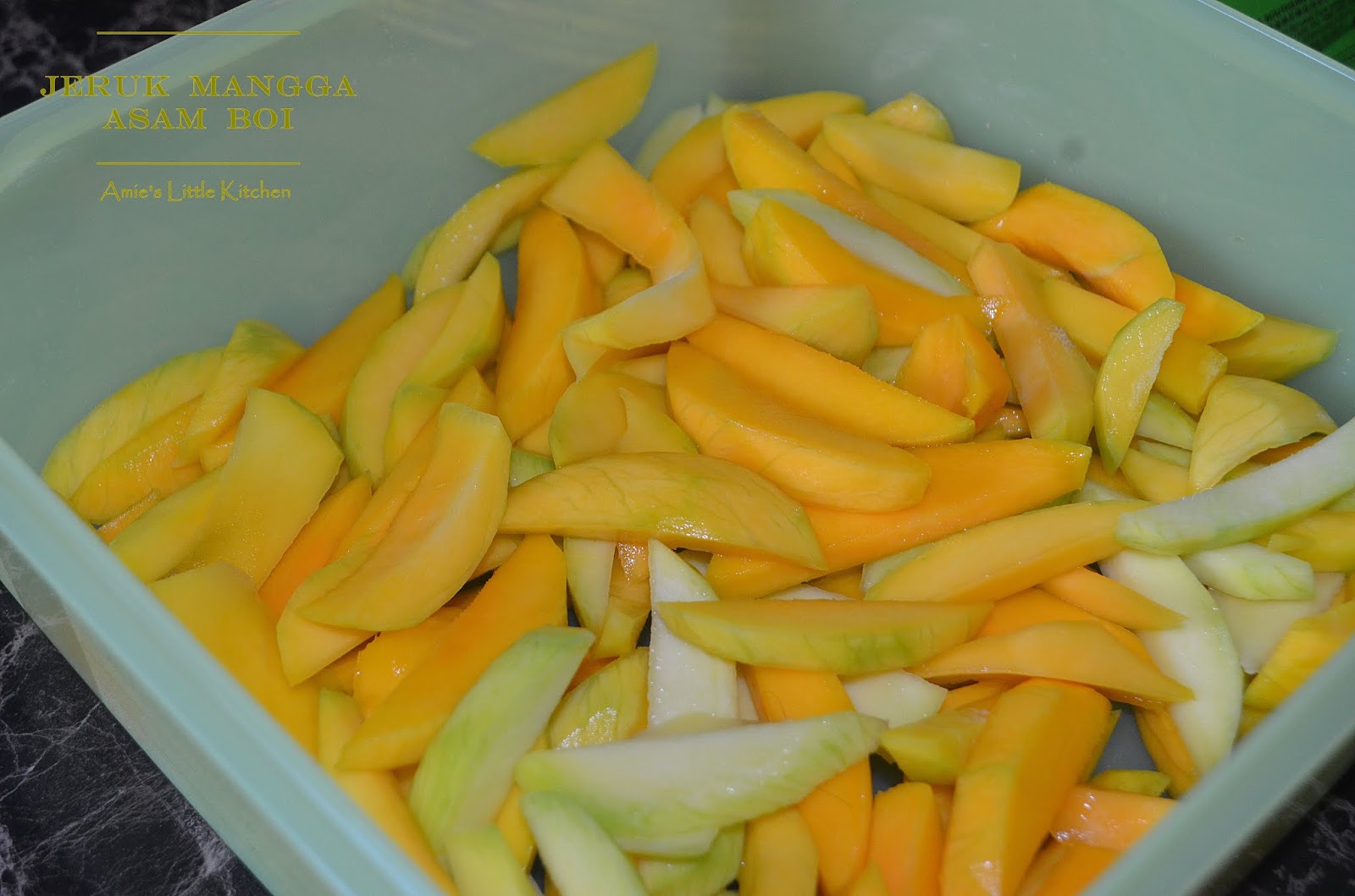 Jeruk Mangga Asam Boi yang Sangat Sedap! - Amie's Little Kitchen