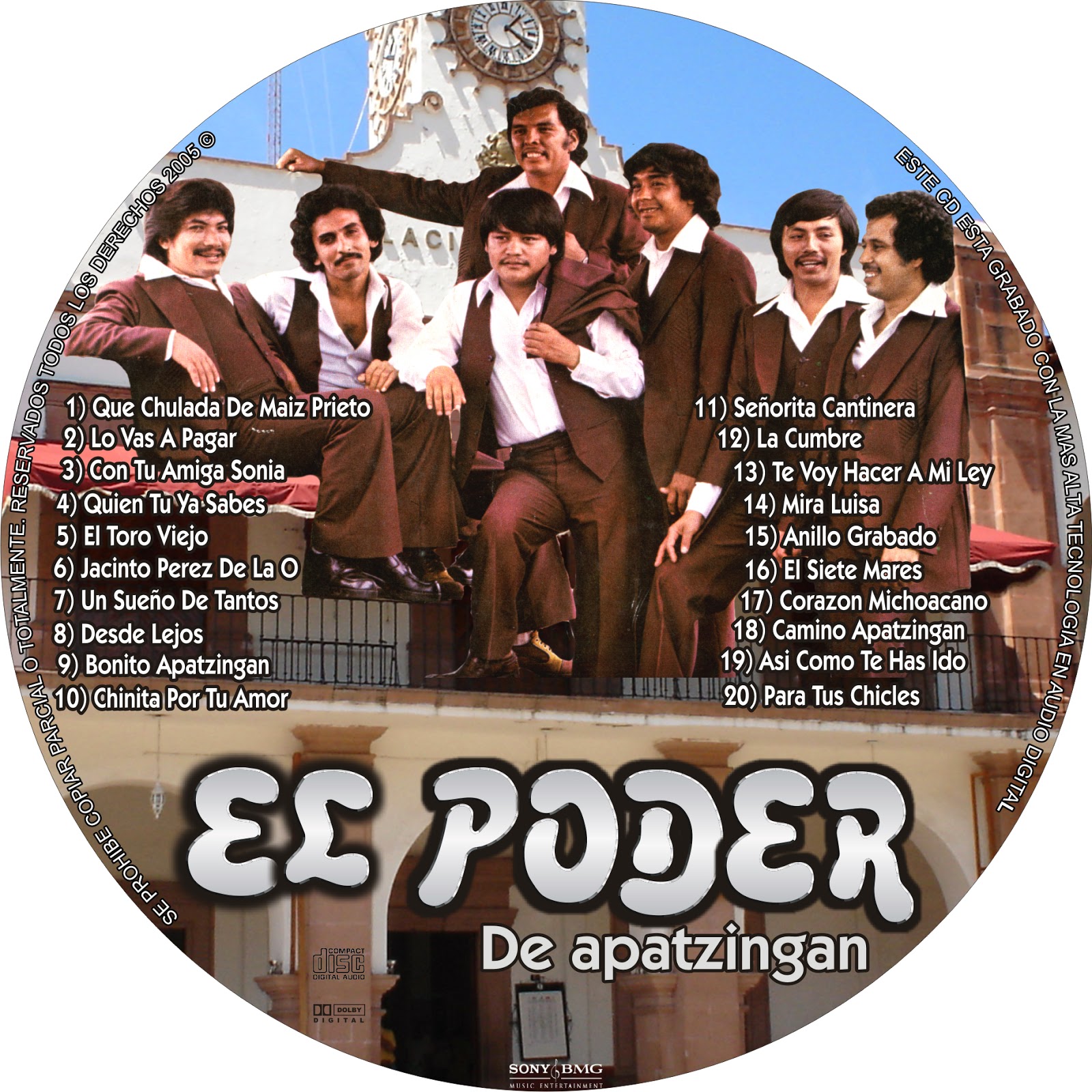 EL PODER DE APATZINGAN - 20 Super Exitos