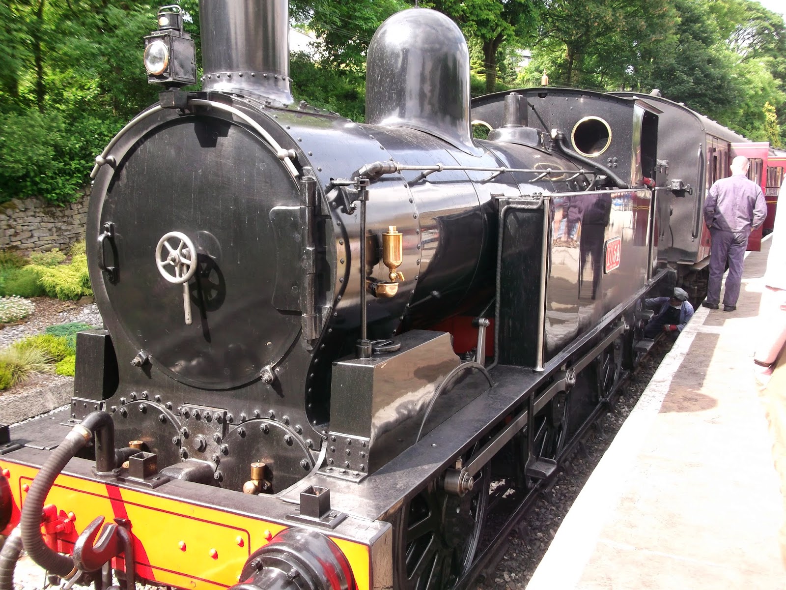 Steam Memories: LNWR Coal tank 1054 of 1889 still going strong