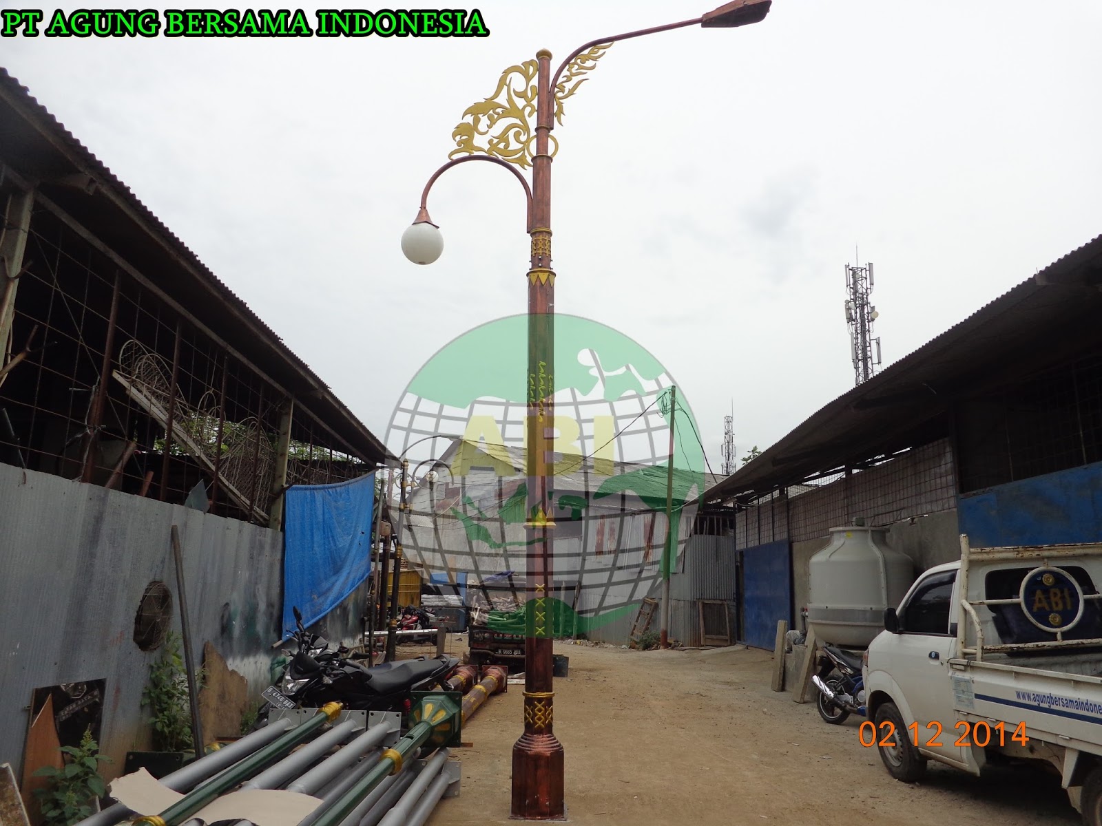 Tiang Lampu Pju Antik - Tiang Lampu Pju Dekoratif - Jual Tiang Lampu Pju Antik Dekoratif Klasik ...