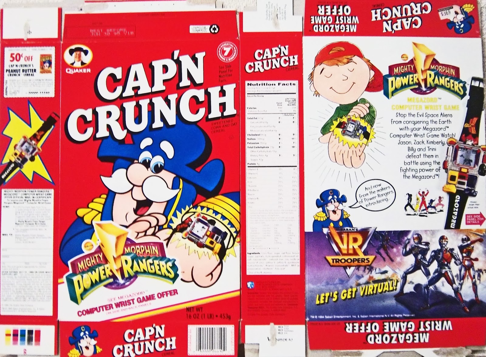 Cereal Box Price Guide Cereal Box Collecting by Pez Outlaw: Cap'n ...