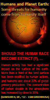 greennusa: HUMANS AND PLANET EARTH