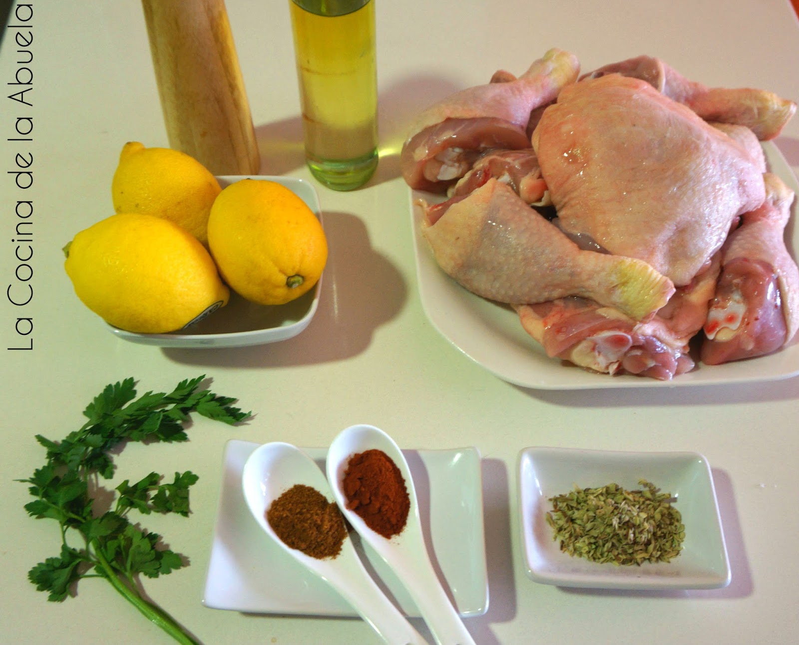 Pollo al Horno Marinado