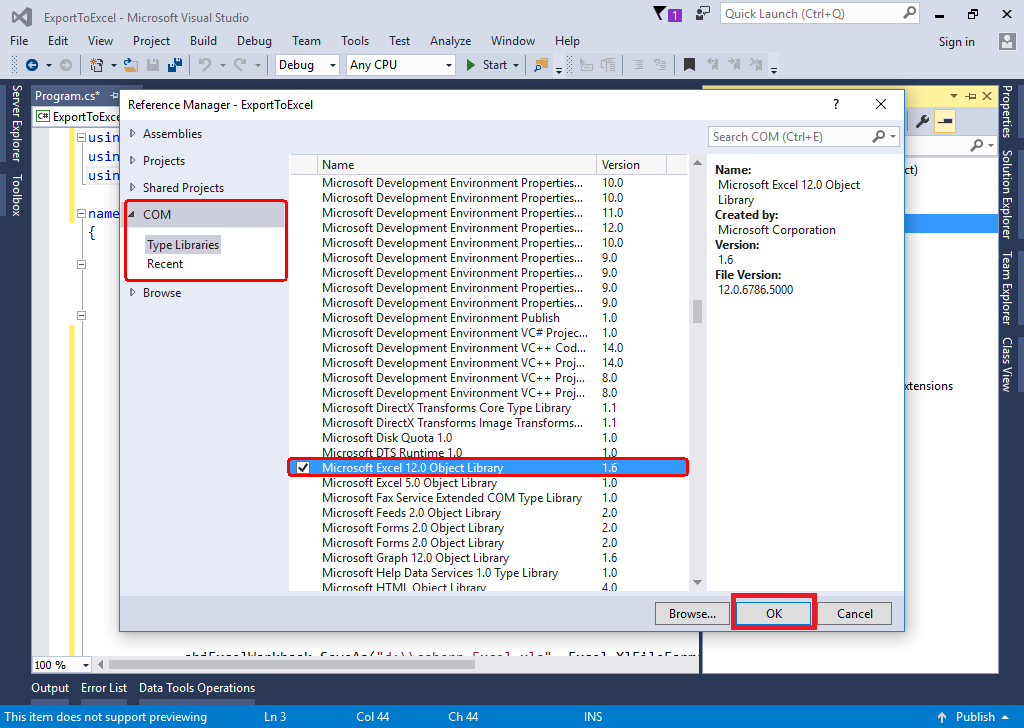 Dot Net Example Export Datatable To Excel C 7433