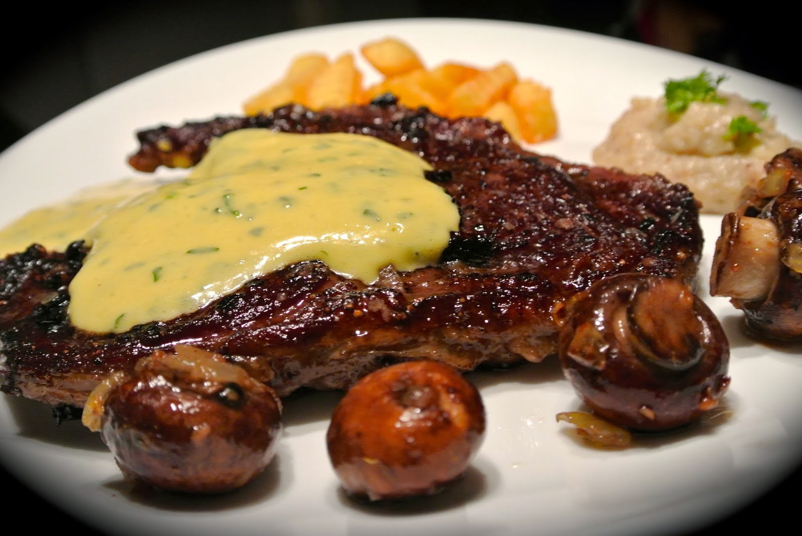 Åke Lithen: Dagens middag: Entrecôte med bearnaise, kastanjepuré ...