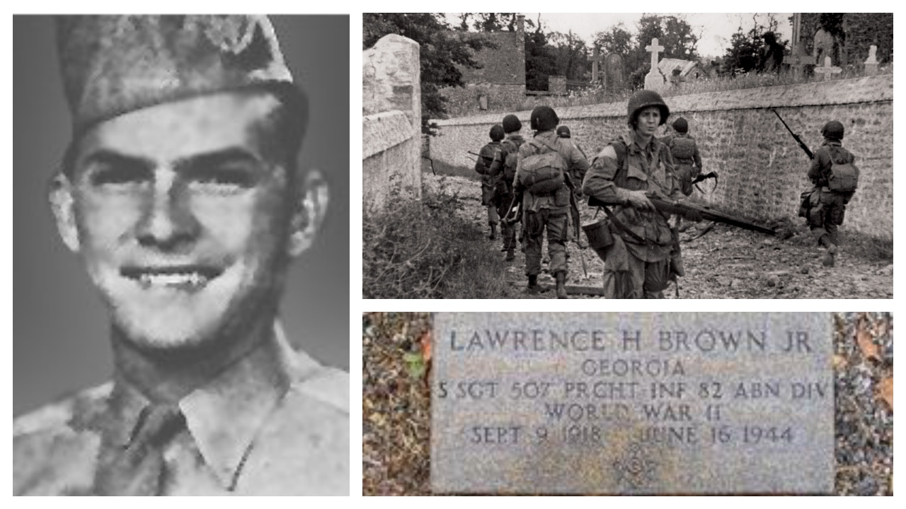 WW2 Fallen 100: WW2 Normandy Fallen - Lawrence Brown, 82nd Airborne
