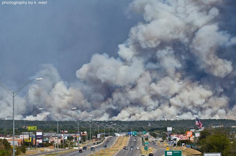 Camp Neaal Bastrop Fires