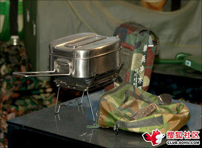 Webbingbabel: Chinese Army New Field Cookware and Water Purifier