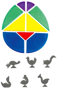 O ENCANTO DAS HISTÓRIAS INFANTIS: Tangram Oval