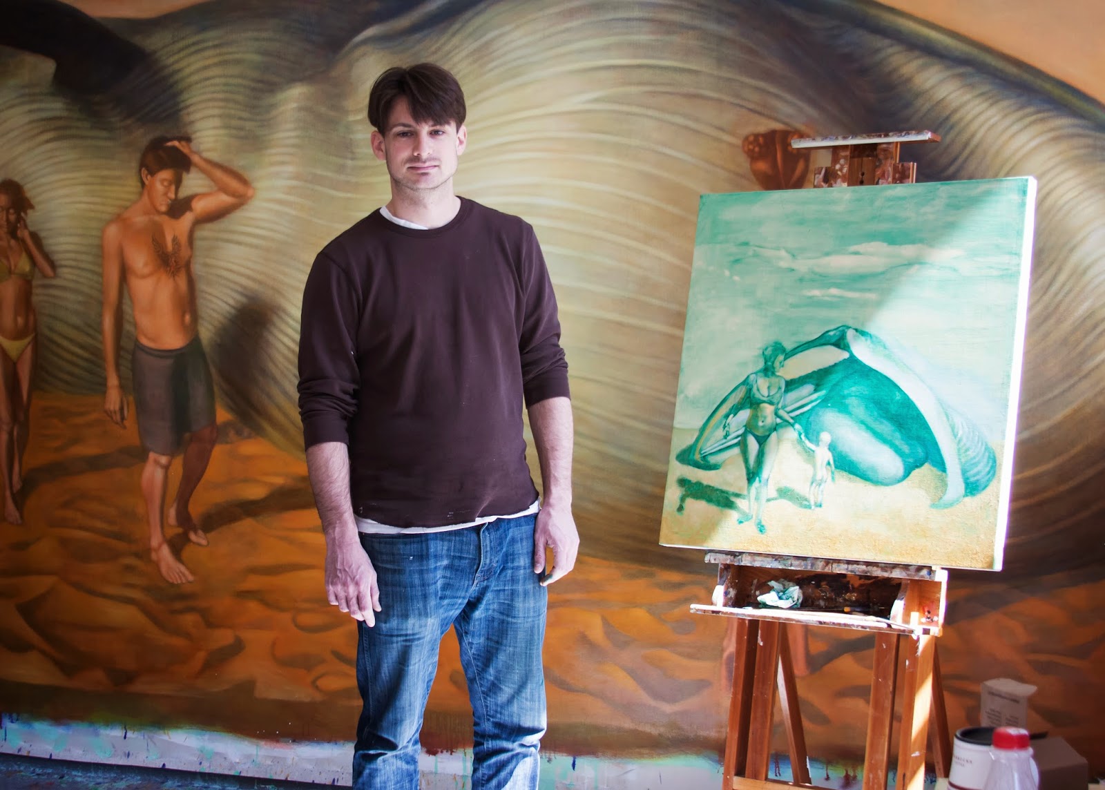 Studio Portraits: Christopher Law (MFA 2014) - New York Academy of Art