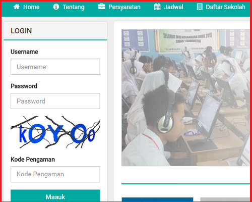 Panduan Login Peserta UNBK dan Jadwal UNBK 2018 | FileNya