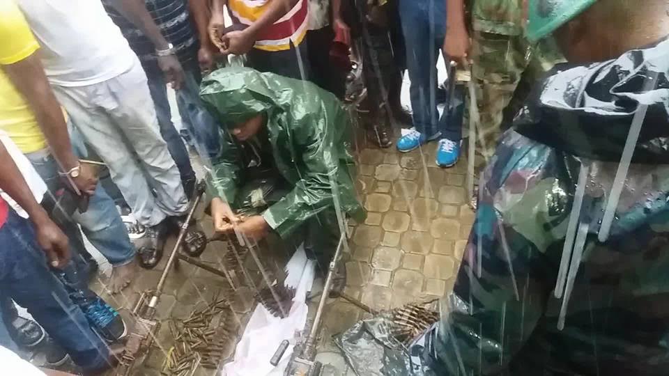Photos: More militants surrender their arms in Rivers state