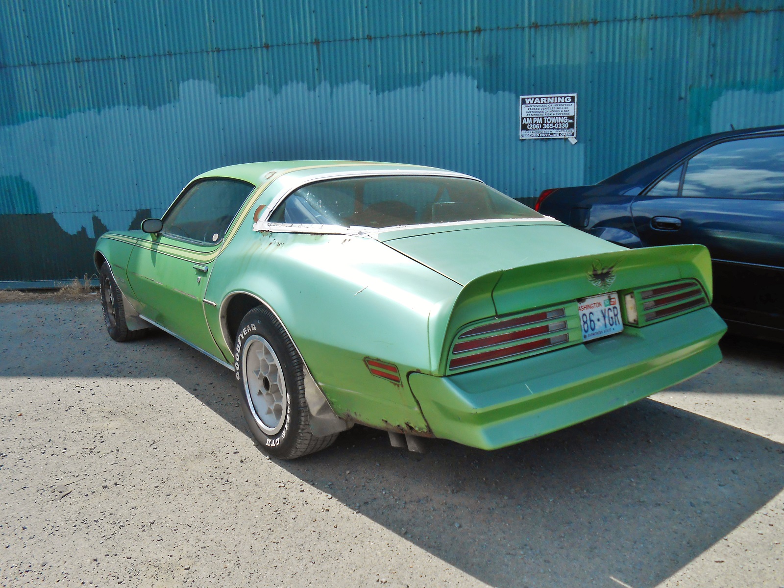 Seattle's Parked Cars: 1975 Pontiac Firebird Formula
