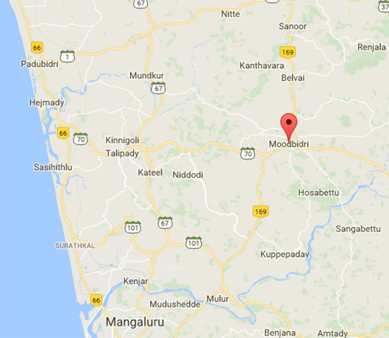 Mangalore India: Moodabidri City