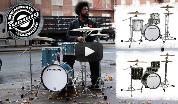 The Musician's Blog: Ludwig Breakbeats by Questlove Drum kit Review