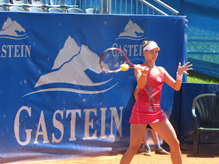 Ski&Tennis: Bad Gastein R1 - Postmatch interview with Lisa-Maria Moser