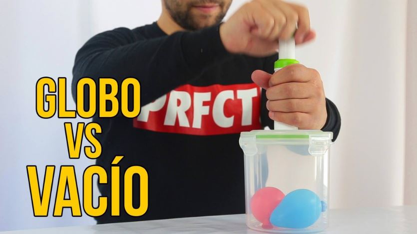 globo al vacio