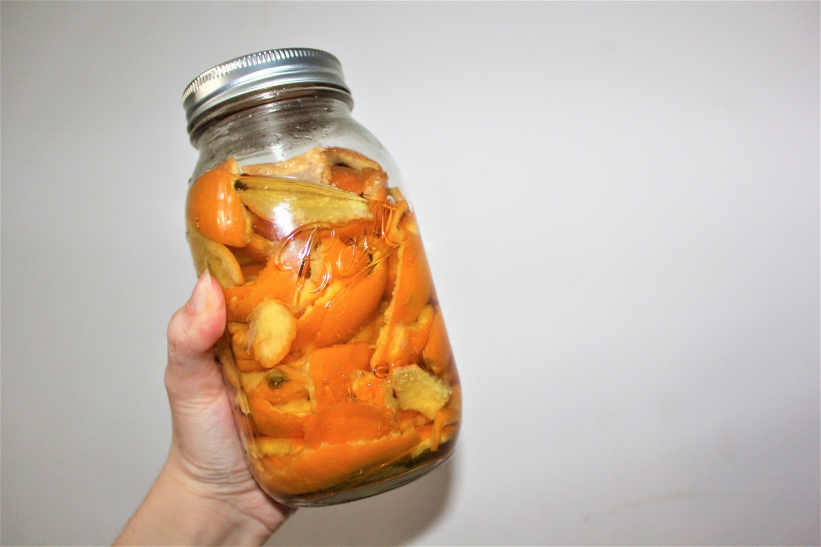 Zero Waste Cleaning: Orange Peel Vinegar Cleaner - Greenify Me