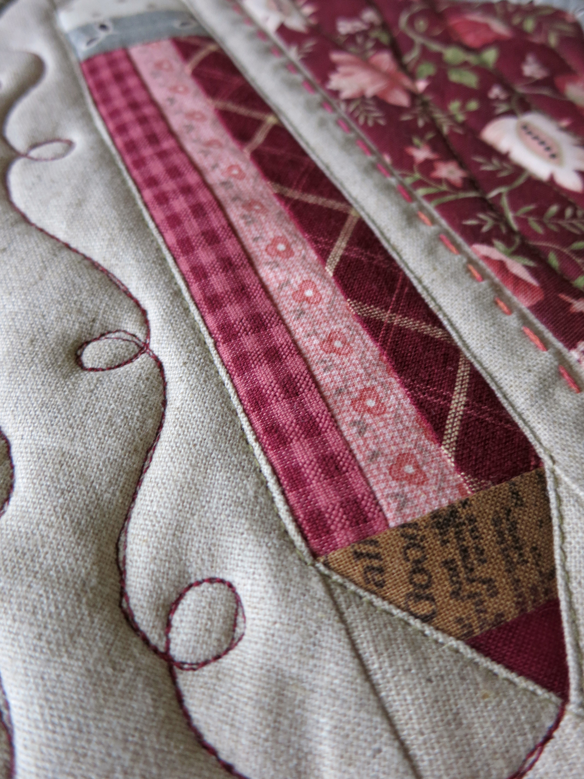 PatchworkPottery: Pencil MugRug