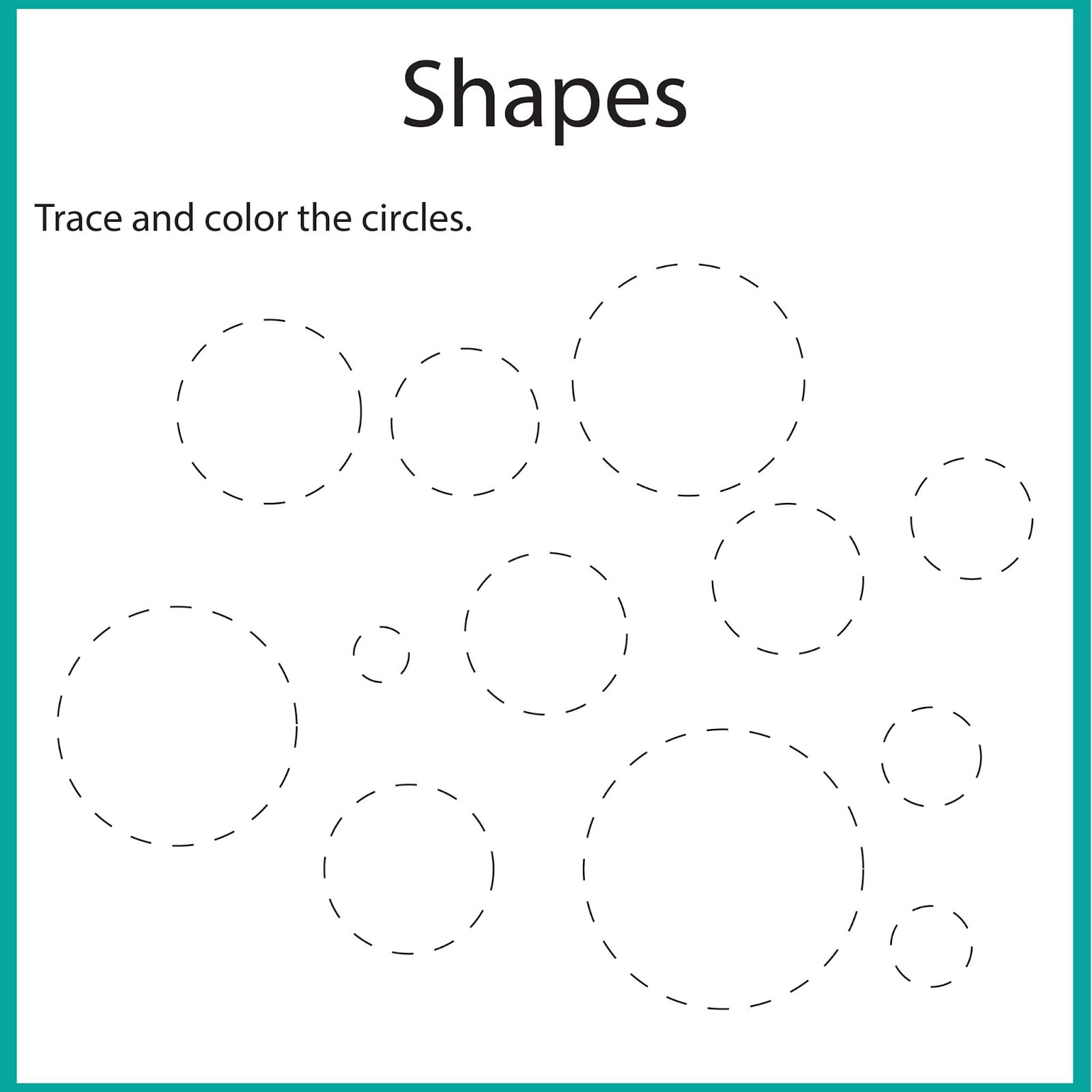 Mom's dolls Writing hacks with shapes