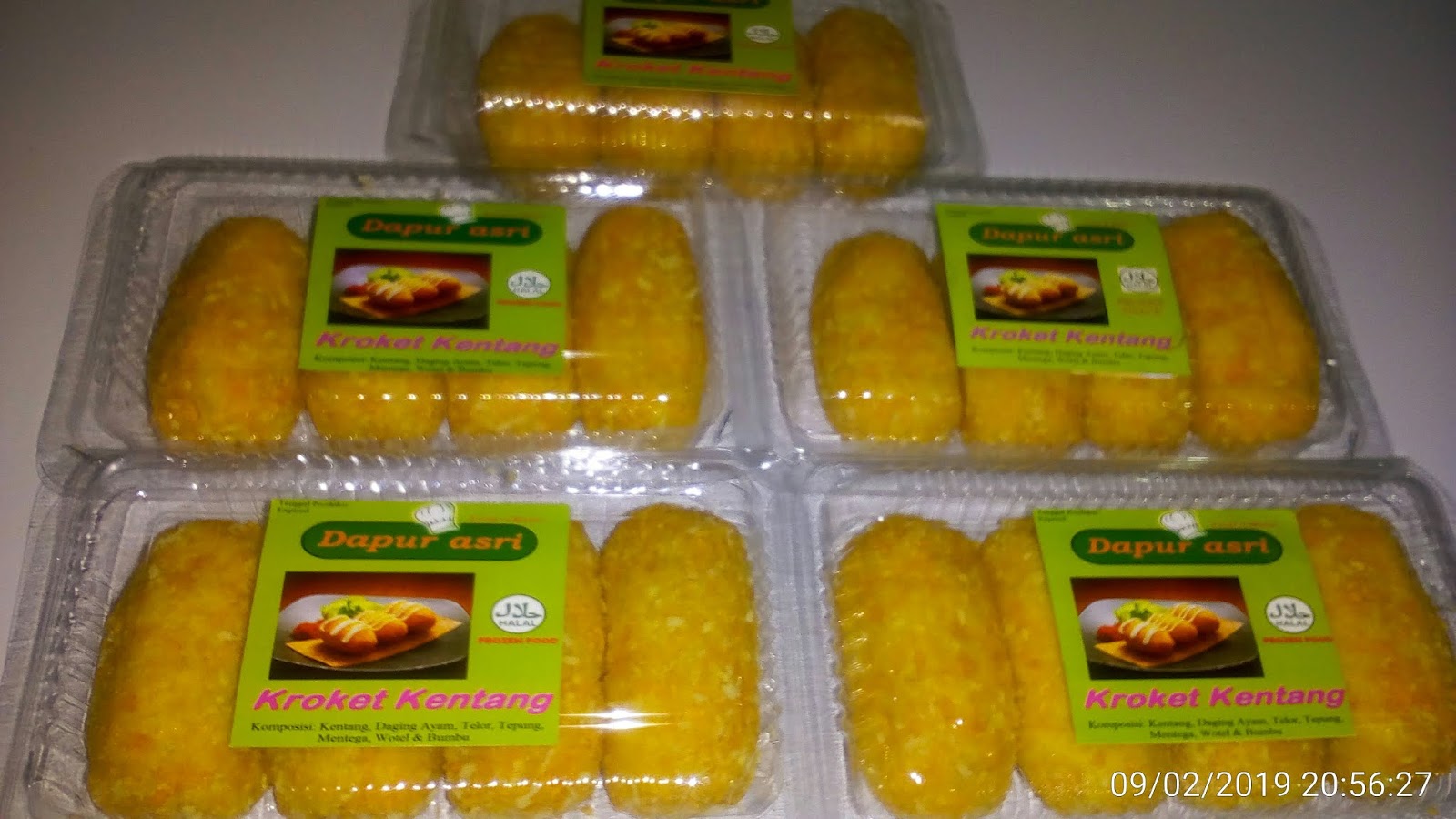 DAPUR ASRI FROZEN FOOD: KROKET KENTANG FROZEN / BEKU