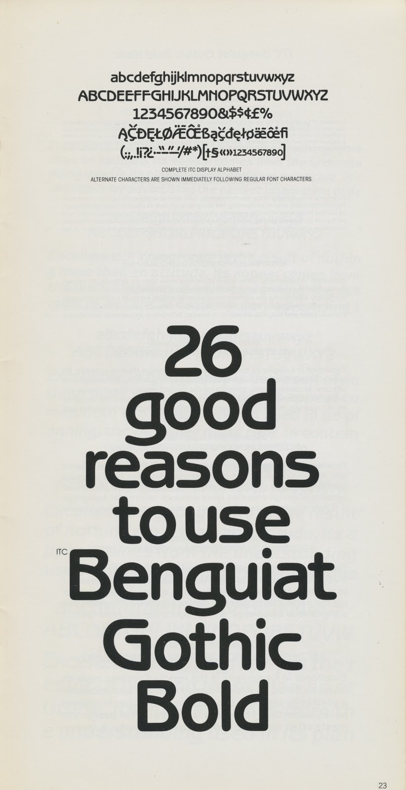 Tenth Letter of the Alphabet: Creator: Ed Benguiat