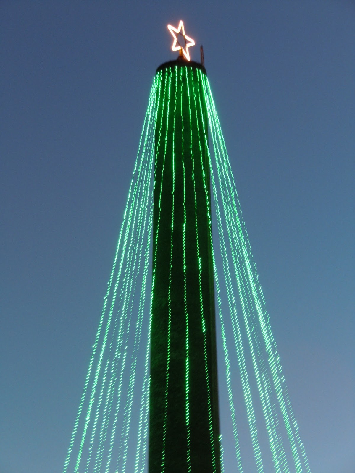 Life From The Roots: Smoke Stack Christmas Tree