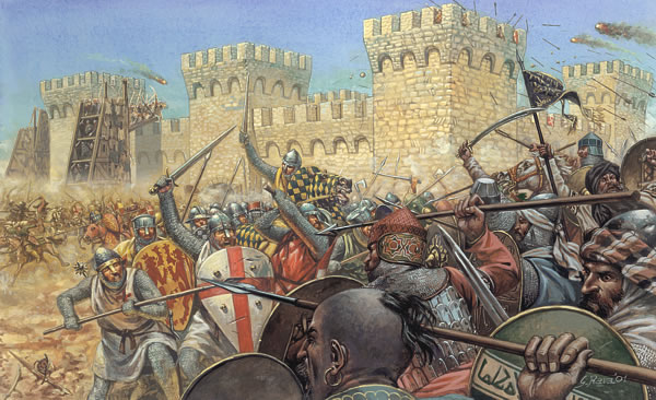 LA LEGGENDA NERA SULLE CROCIATE