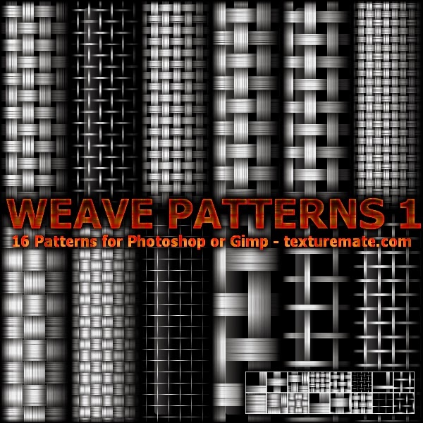 Photoshop Weave Pattern