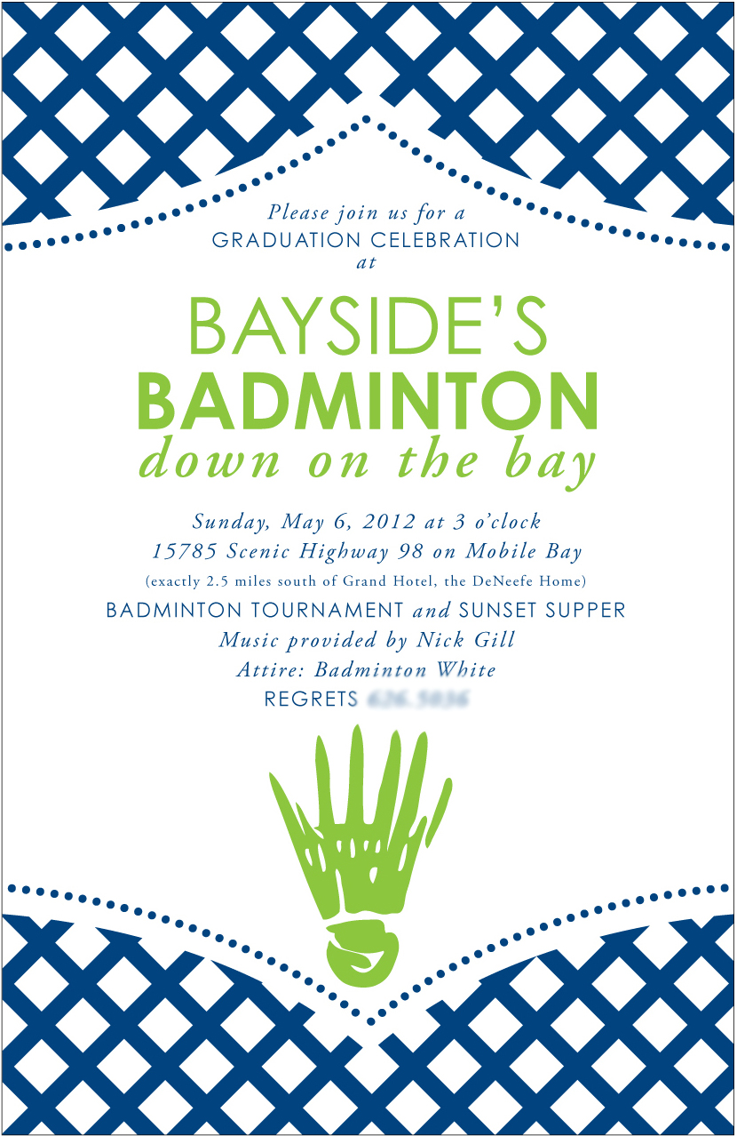 Rice Designs: bad-to-the-minton