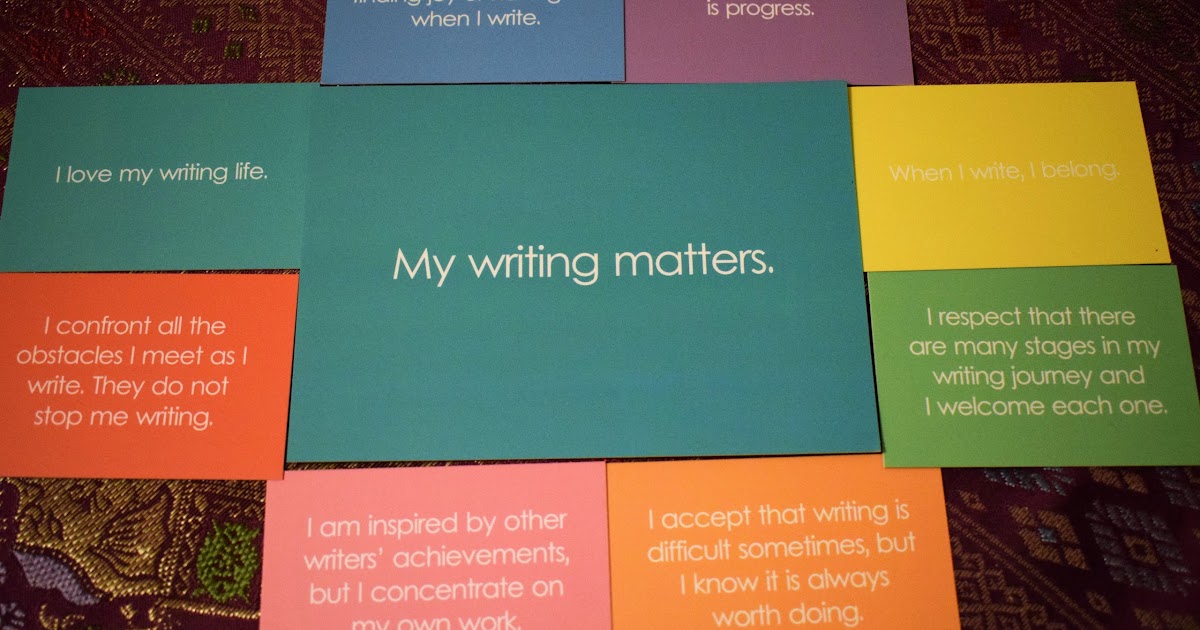WildWritingLife: An Inspiration for Writers in 2018: WriteNOW Cards