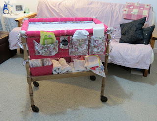 Serenpur Crafts: 'Lots of Love' Baby Changing Trolley