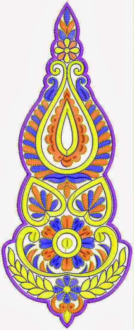 EmbDesignTube: Attractive Embroidery Kali Patch Designs