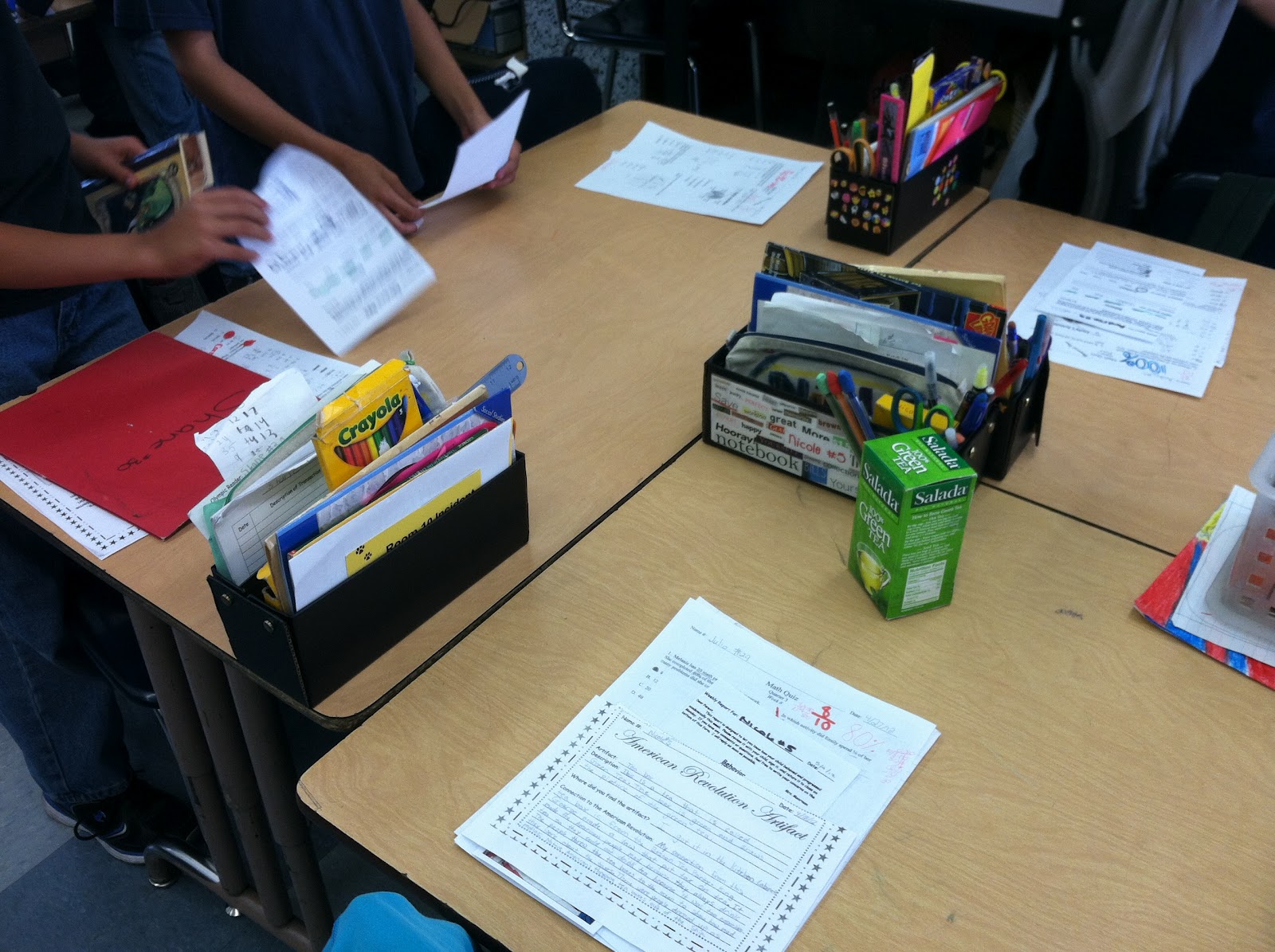 Passing Back Papers | Teaching in Room 6