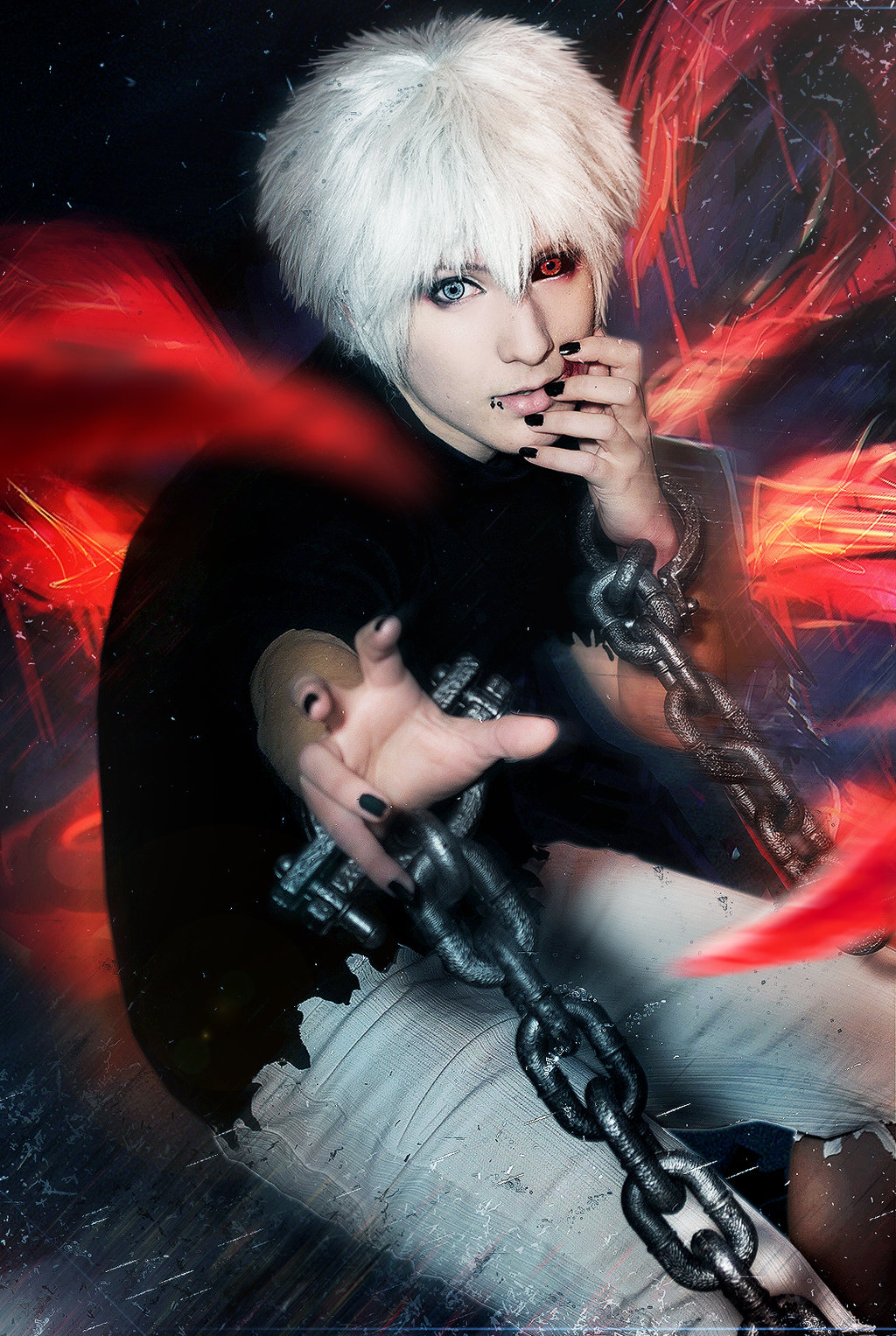 kokobrio: Kaneki ken cosplays