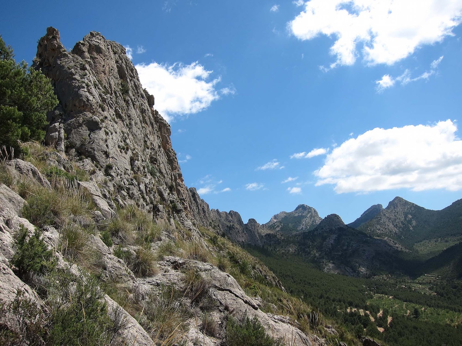 La Finestra de Fidel: Els Castellets desde Finestrat