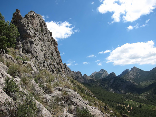 La Finestra de Fidel: Els Castellets desde Finestrat