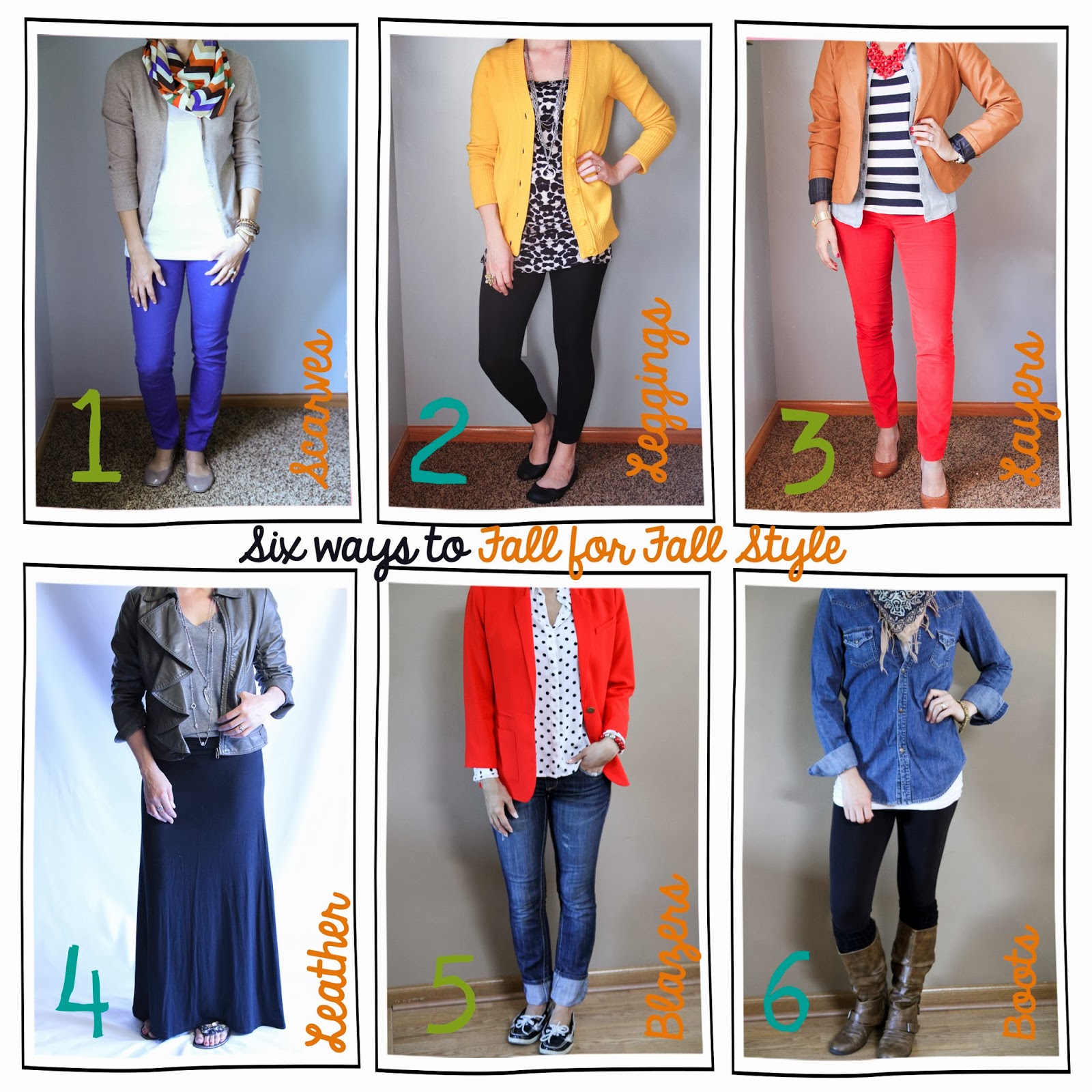 Tutor My Style: Six Ways to.... {Fall for Fall Style}
