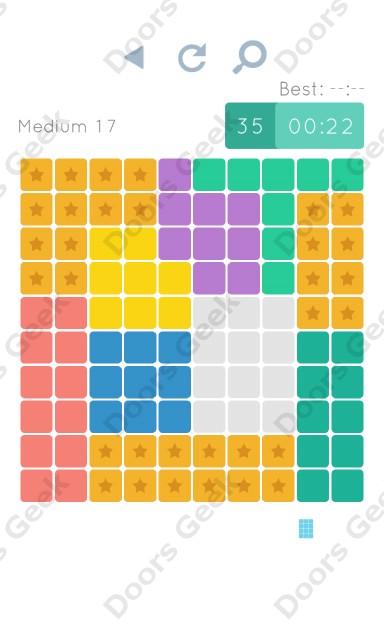 Blocks & Shapes [Medium] Level 17 Solution ~ Doors Geek