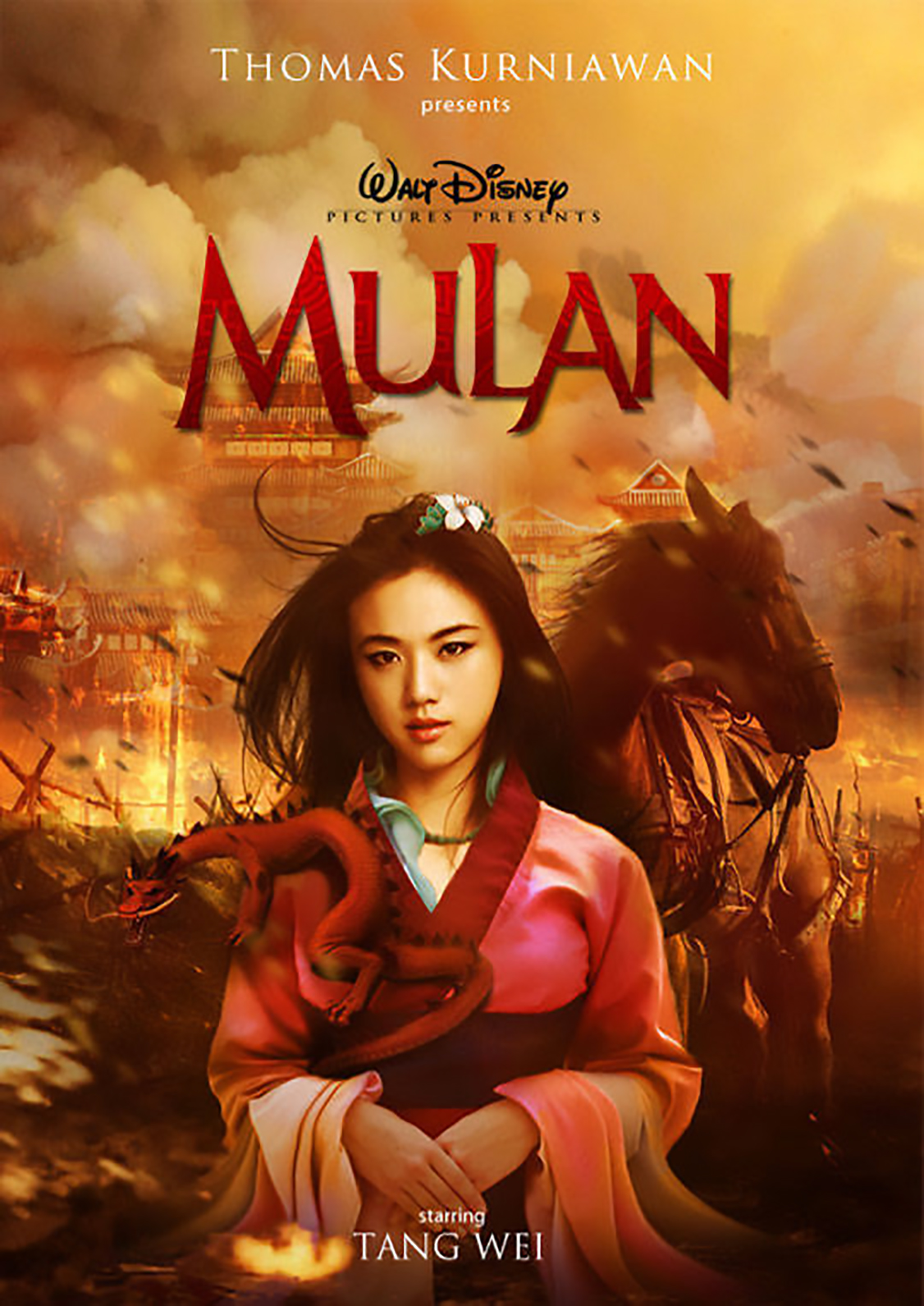 Caratulas y etiquetas: Mulan 2017