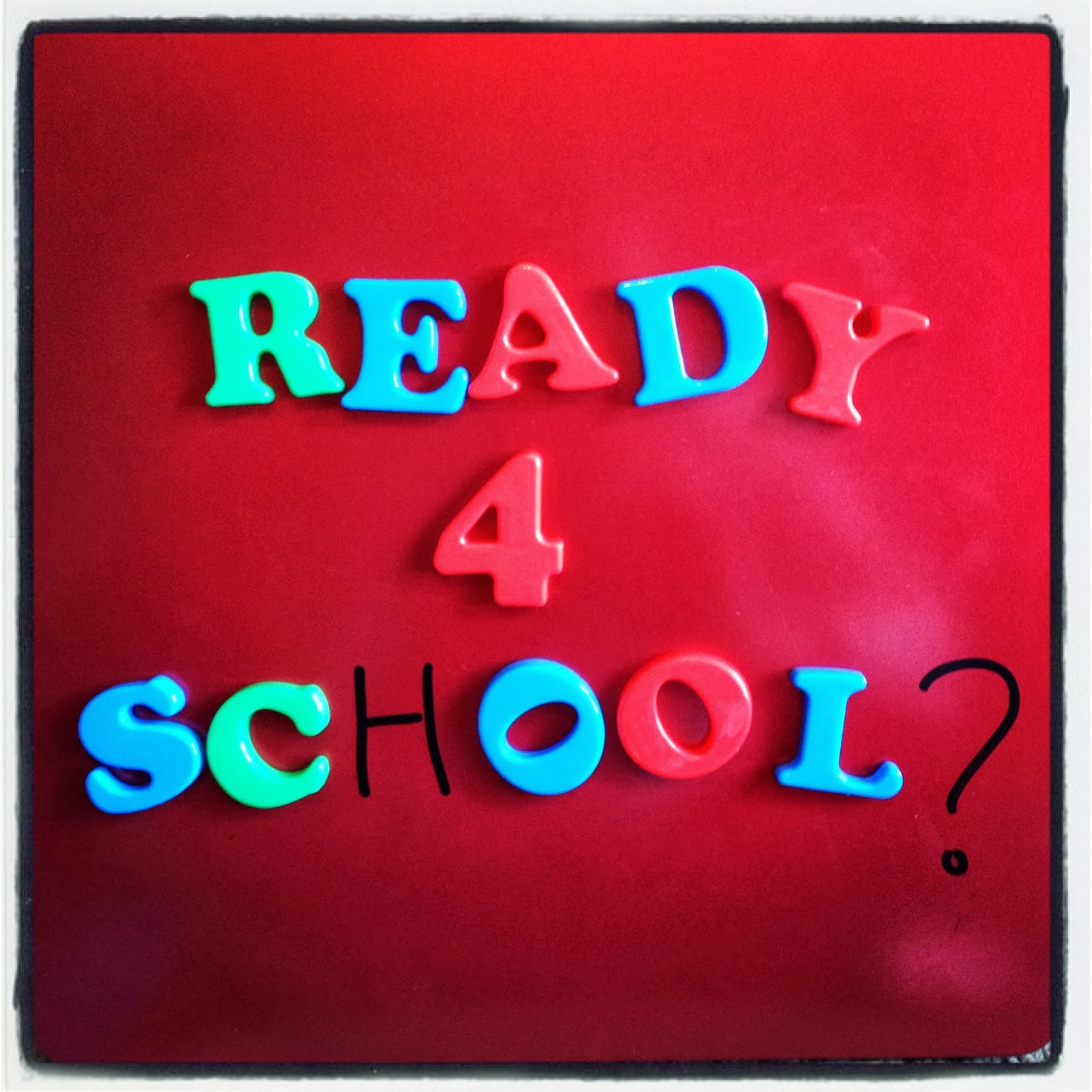 My Little Table: 12 School Readiness strategies - Are you ready for school?