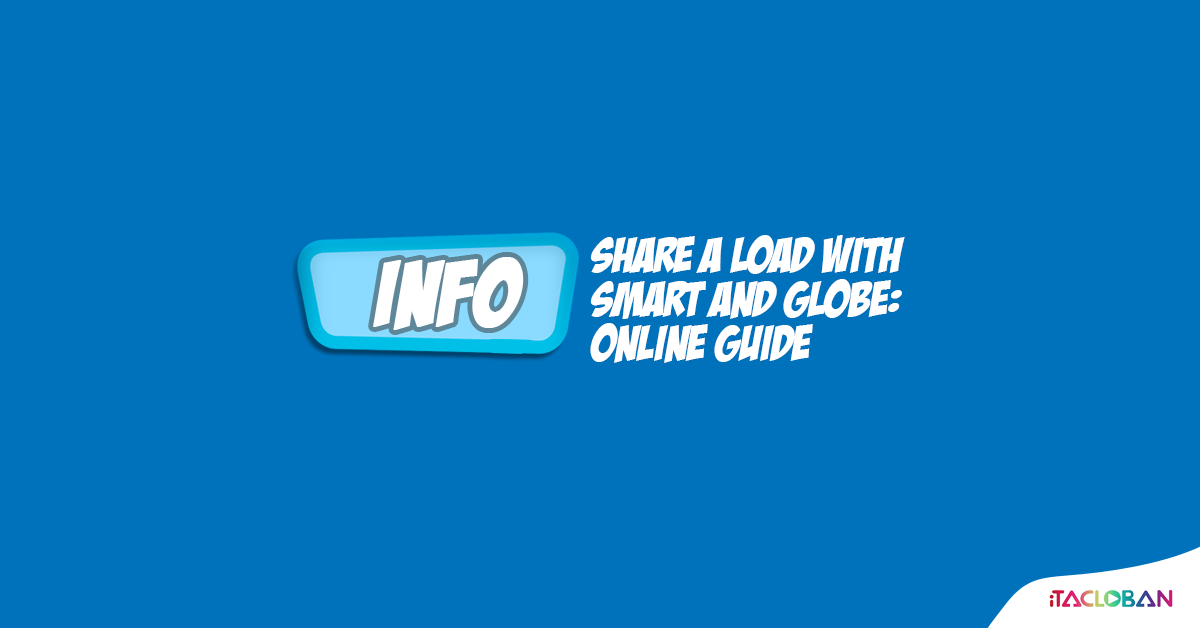 How to Share A Load or Pasaload with Smart, TNT, PLDT, Globe, and TM ...