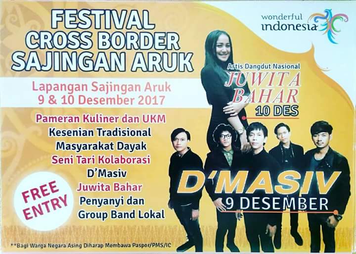 FESTIVAL CROSS BORDER ARUK 2017 DIUNDUR !!! ~ ASEP JUMADI Blog