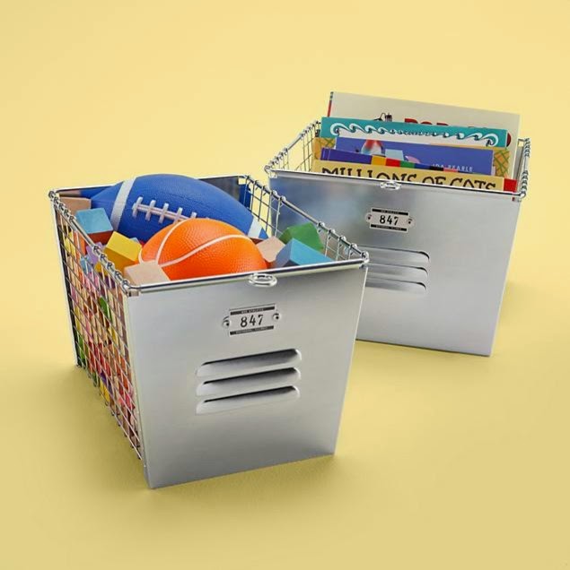 The Breathtaking Kids Metal Locker Storage Baskets Design picture