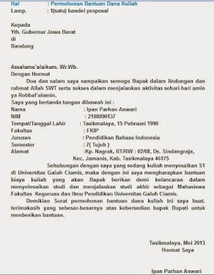 Contoh Surat minta quotation 2019 | Kumpulan Contoh Surat Lengkap