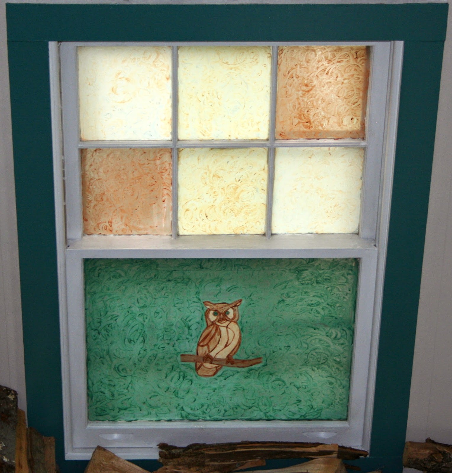 Tucker Treasures: Painted Glass Window