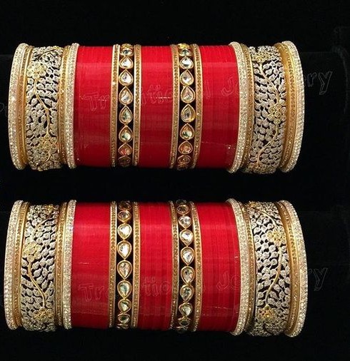 Latest designs of Bridal Chura